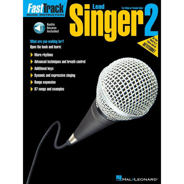 FastTrack Lead Singer Method Book 2 - Planet Music