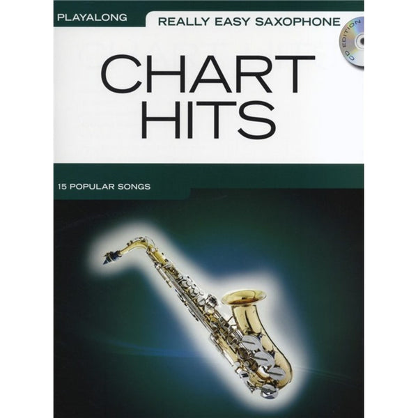 Chart Hits Realy Easy Saxaphone Book and CD - Planet Music